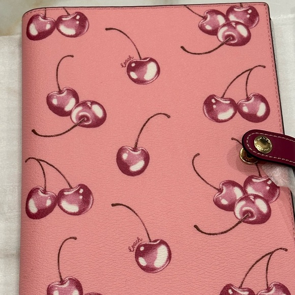 Coach | Bags | Coach Pink Cherry Print Wallet | Poshmark